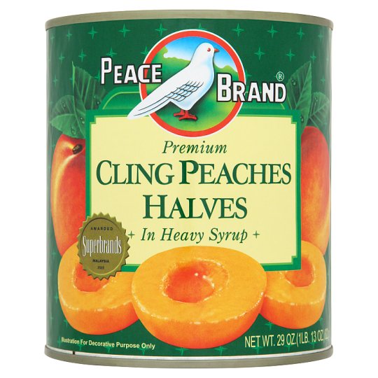 Peace Brand Premium Cling Peaches Halves In Heavy Syrup 822G – Omaizakitech